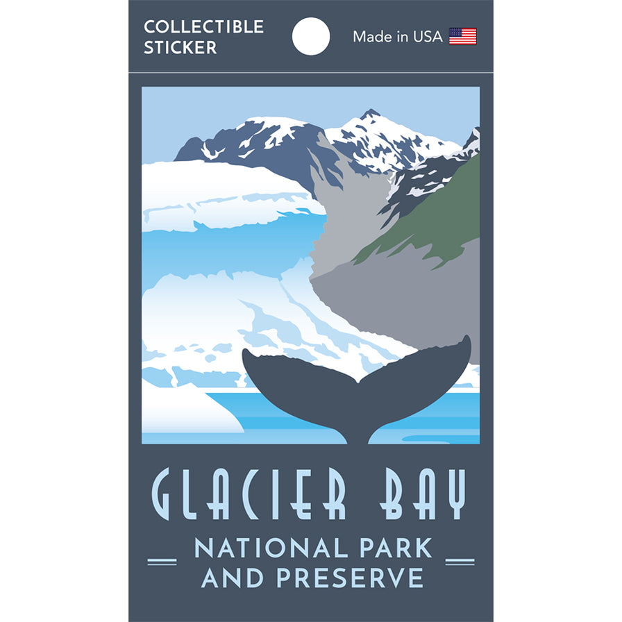 Glacier Bay Trailblazer Sticker — America's National Parks
