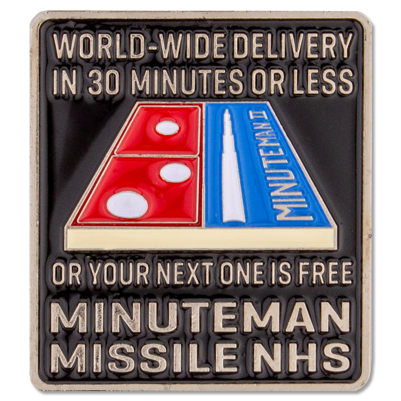 Minuteman Blast Door Artwork Pin — America's National Parks