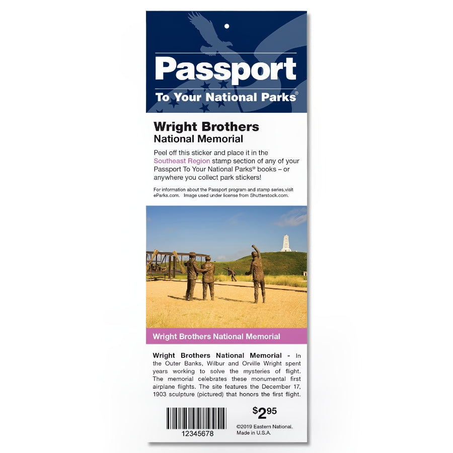 Wright Brothers Nm Passport Sticker — Americas National Parks