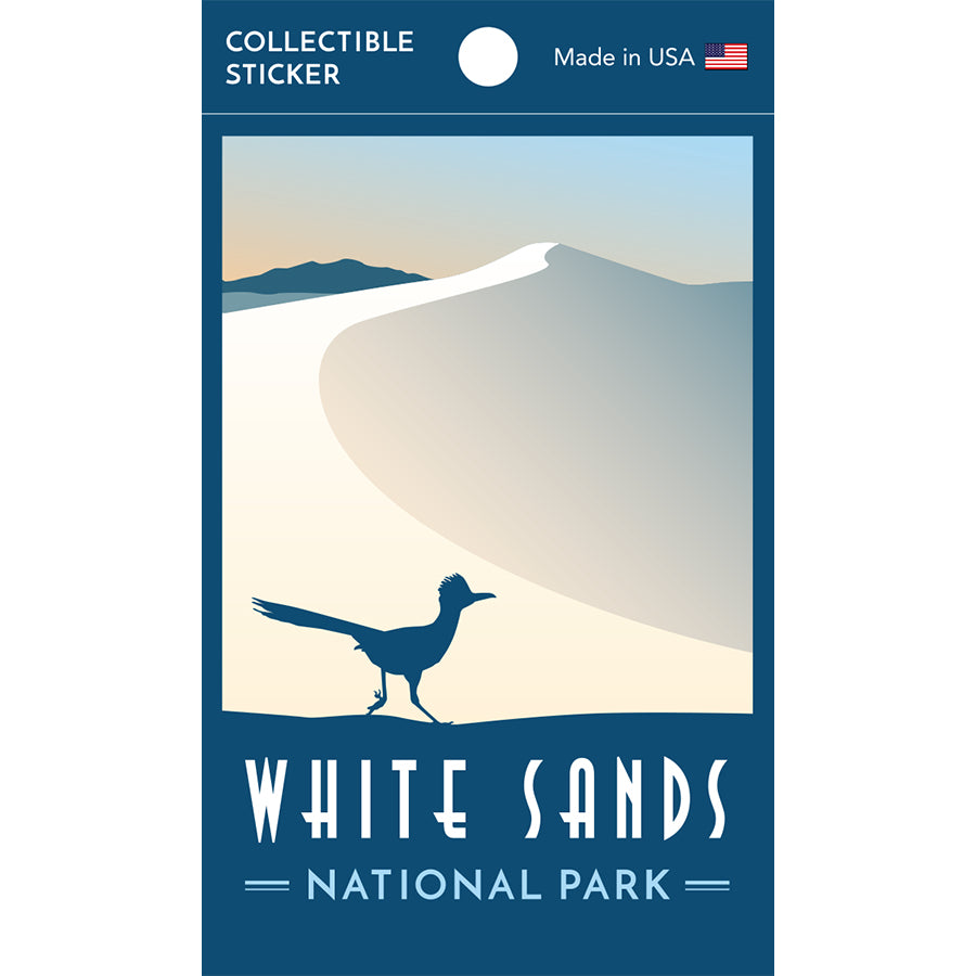White Sands NP Trailblazer Sticker — America's National Parks