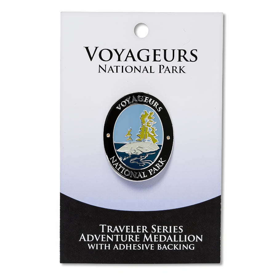 Voyageurs Travelers Hiking Medallion — America's National Parks