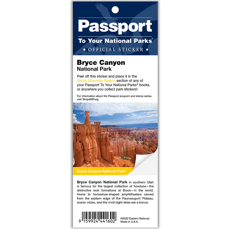 Bryce Canyon NP Passport Sticker — America's National Parks