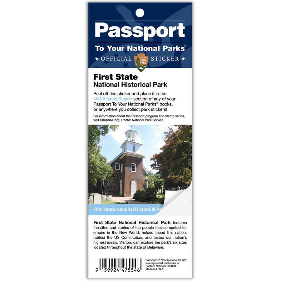 First State NHP Passport Sticker — America's National Parks