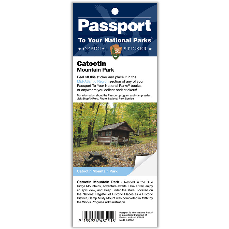 Catoctin Mountain Park Passport Sticker — America's National Parks