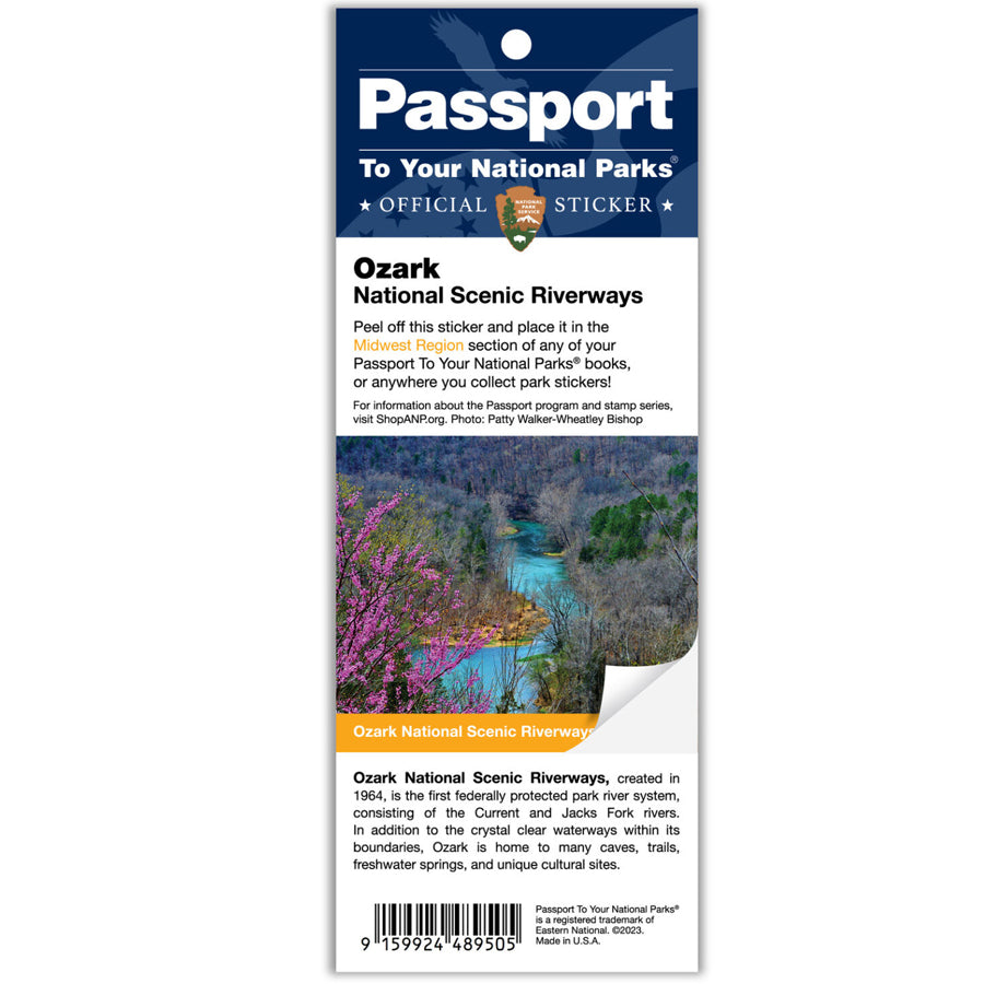 Ozark NSR Passport Sticker — America's National Parks