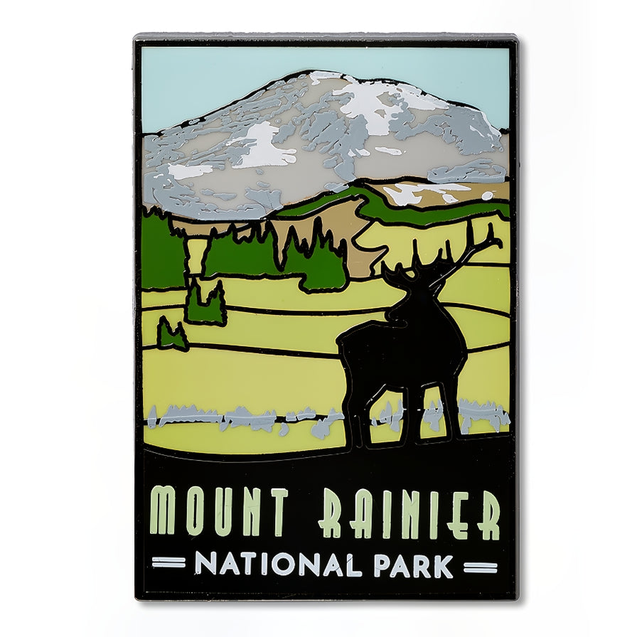 Mount Rainier Trailblazer Pin — America's National Parks