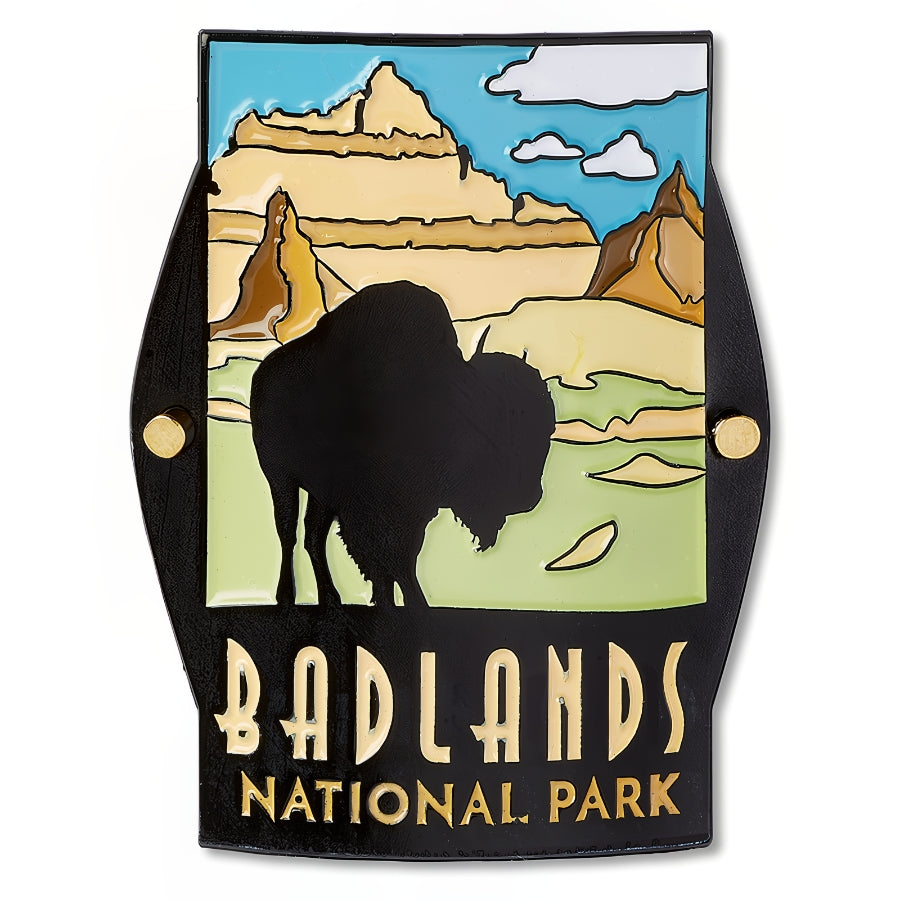 Badlands Trailblazer Hiking Medallion — America's National Parks