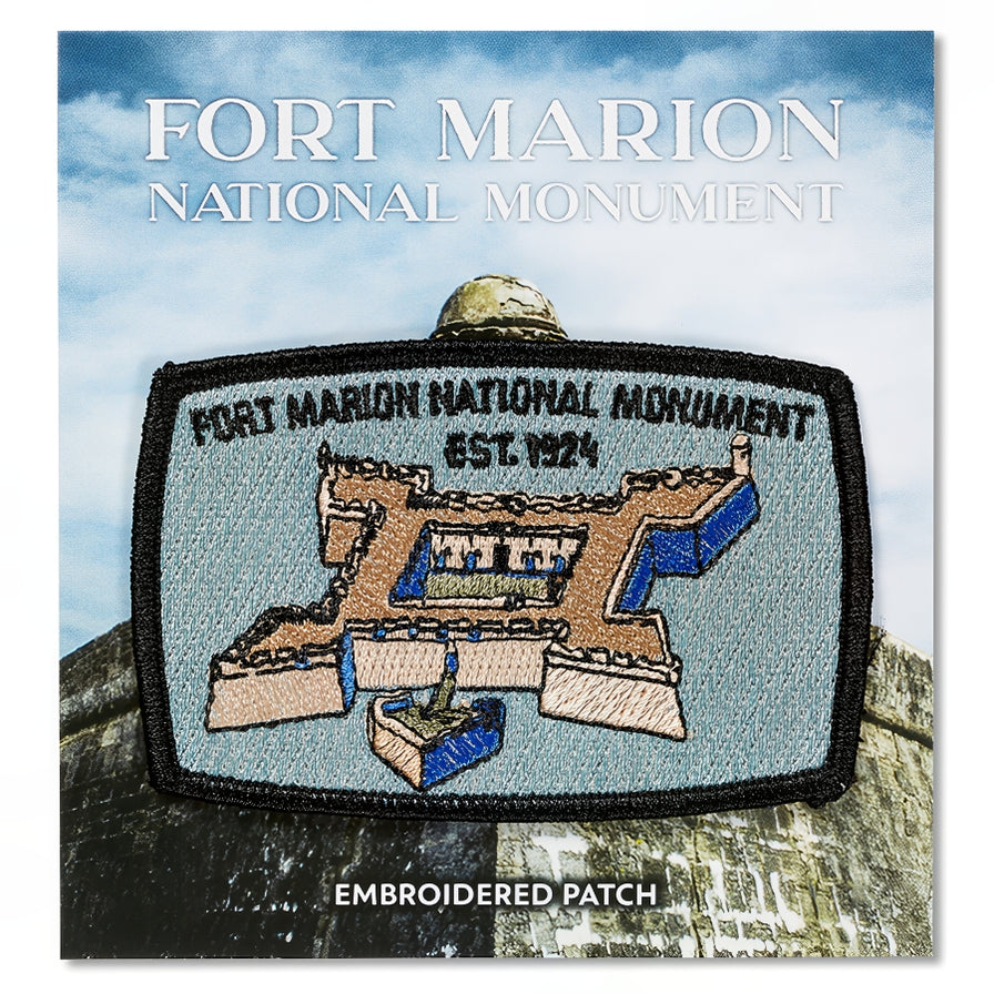Fort Marion NM 100th Anniversary Patch — America's National Parks