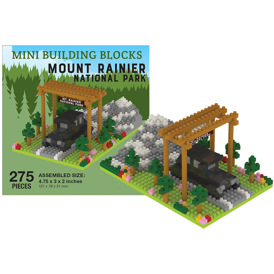 Mount Rainer Mini Blocks — America's National Parks