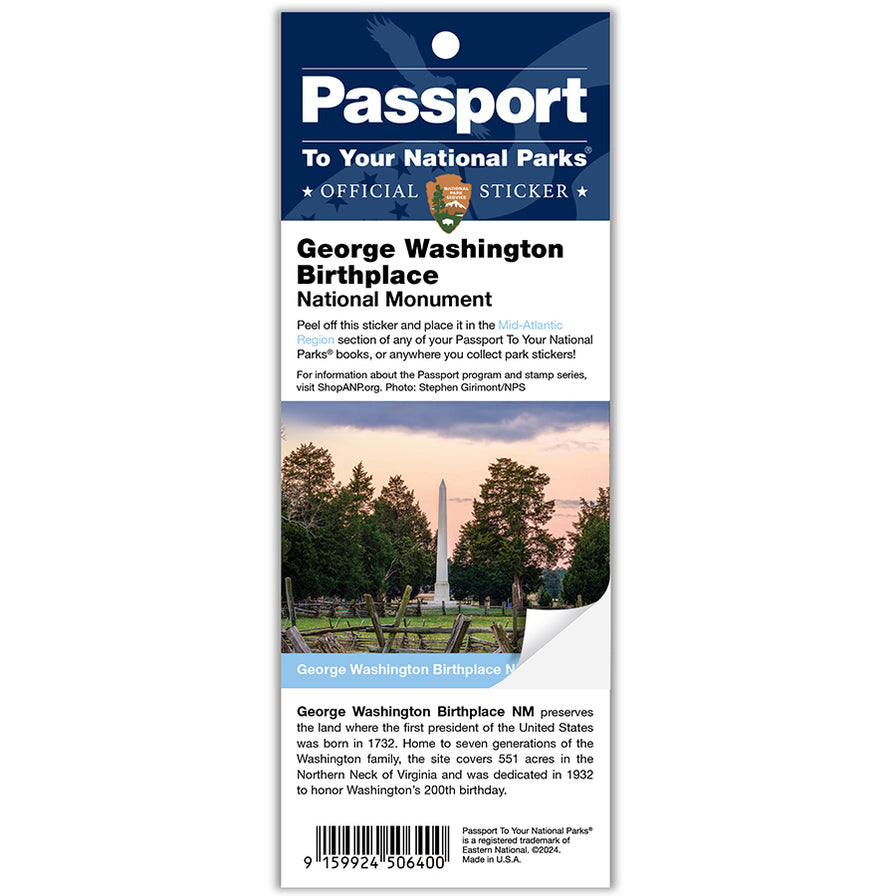 Passport Single Stickers — America's National Parks