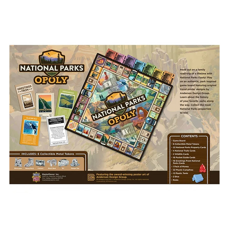 National Parks Opoly — America's National Parks