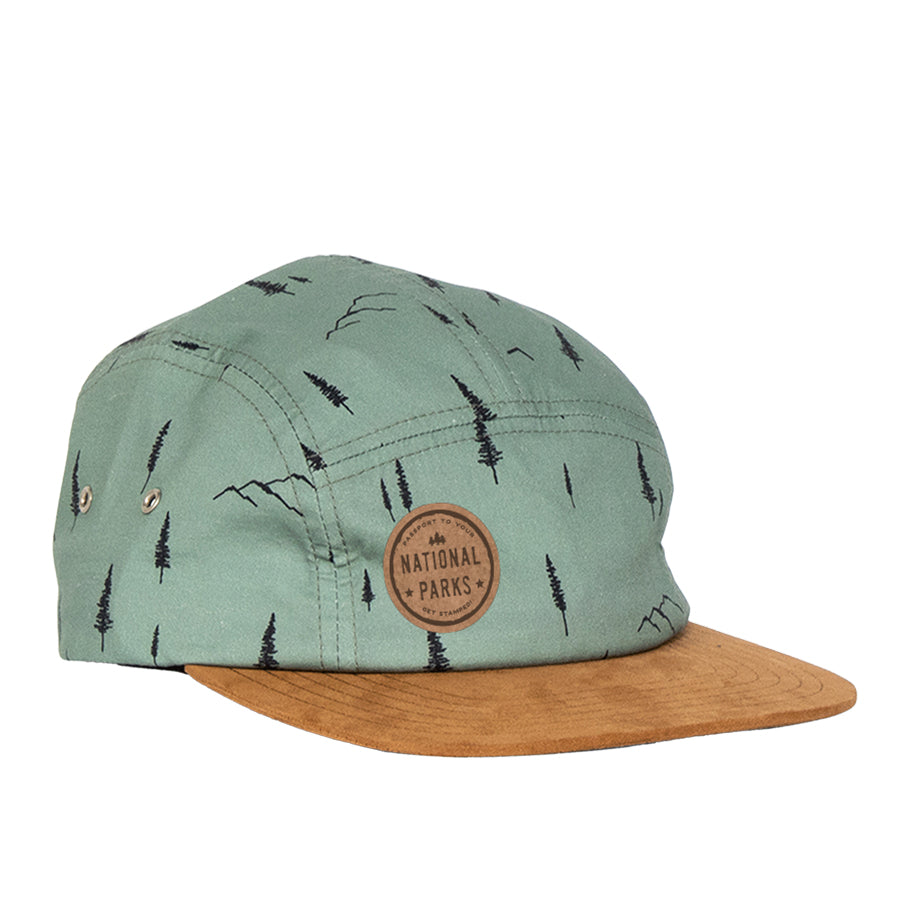 Get Stamped Evergreen Camper Cap — America's National Parks