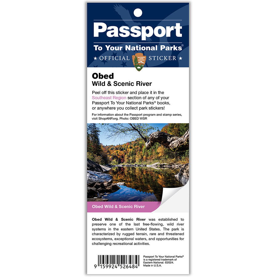Obed WSR Passport Sticker — America's National Parks