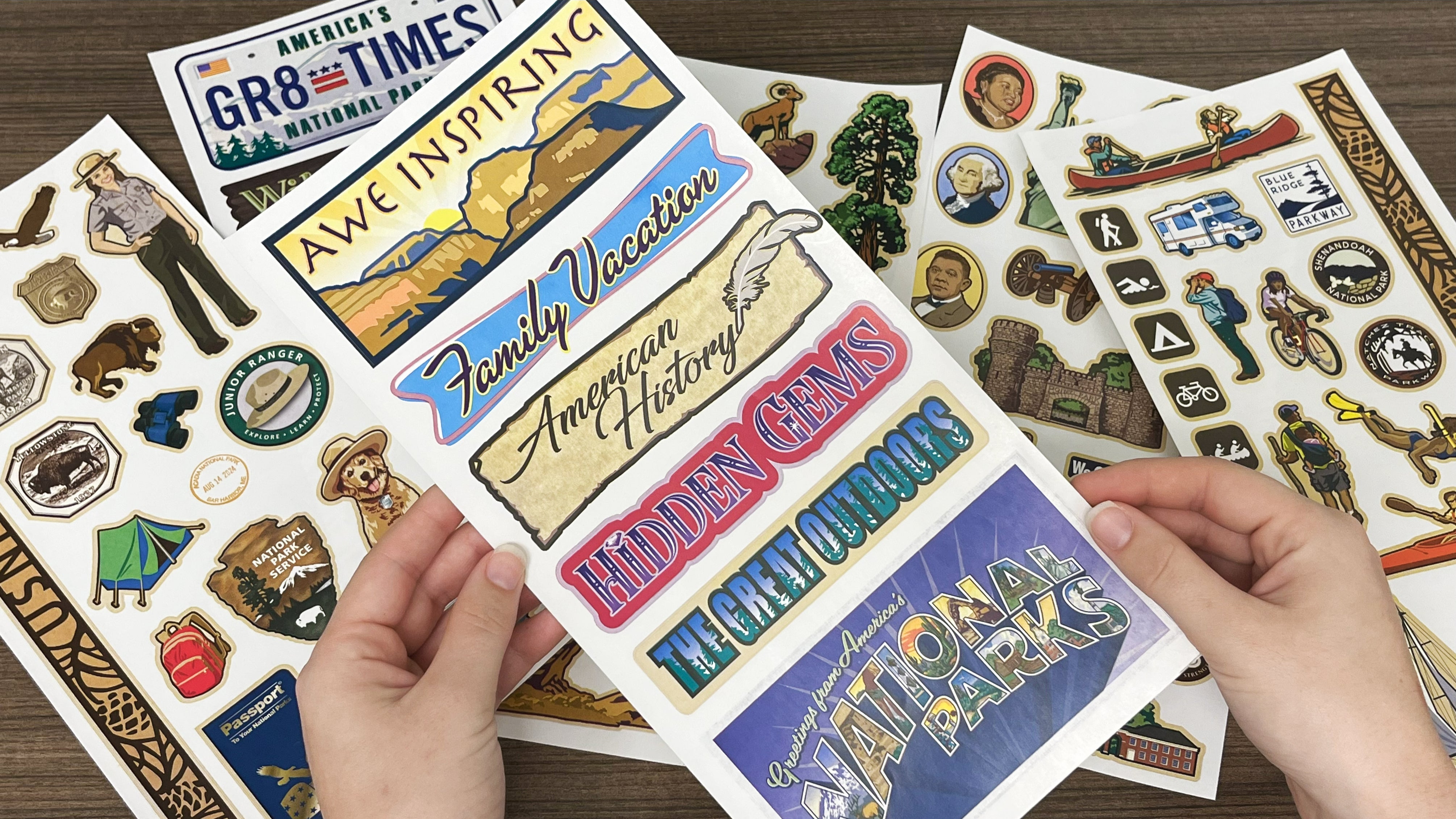 Passport To Your National Parks® Scrapbook Kit Deluxe Edition — America ...