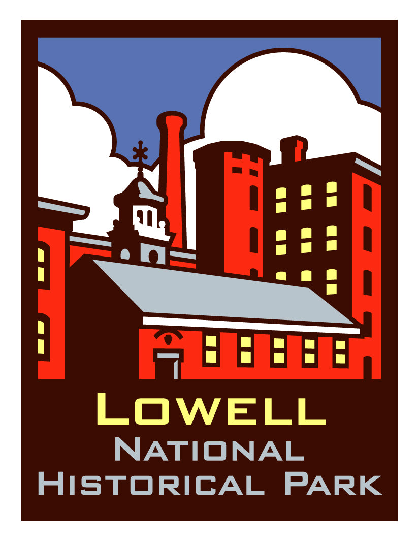 Lowell NHP Patch — America's National Parks